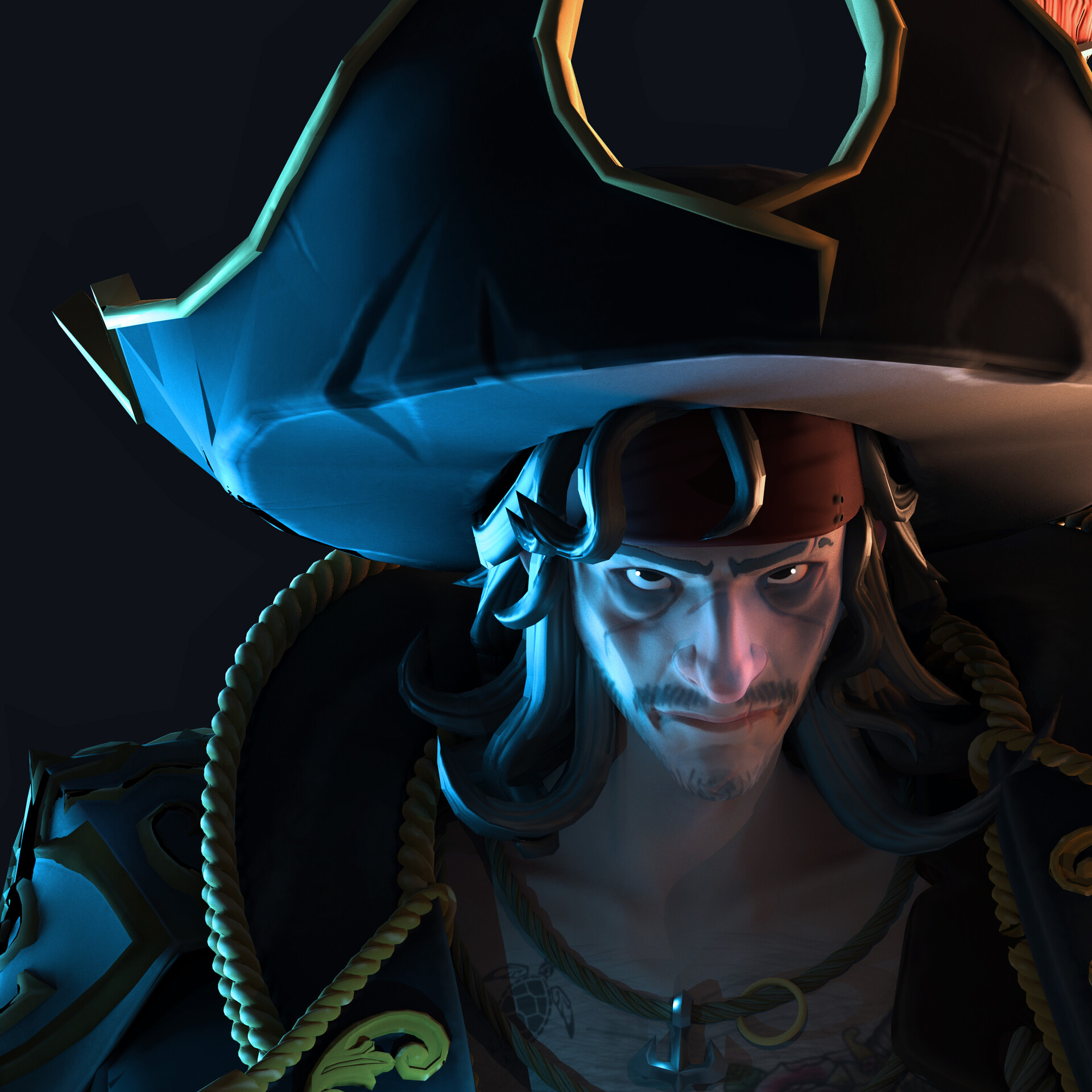 ArtStation - 3D Character - Isaac the drowned