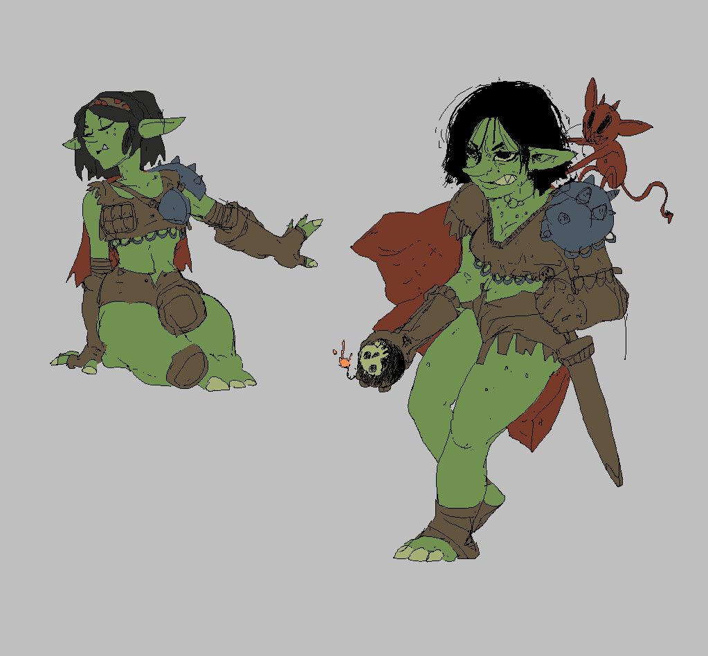ArtStation - Goblin girls
