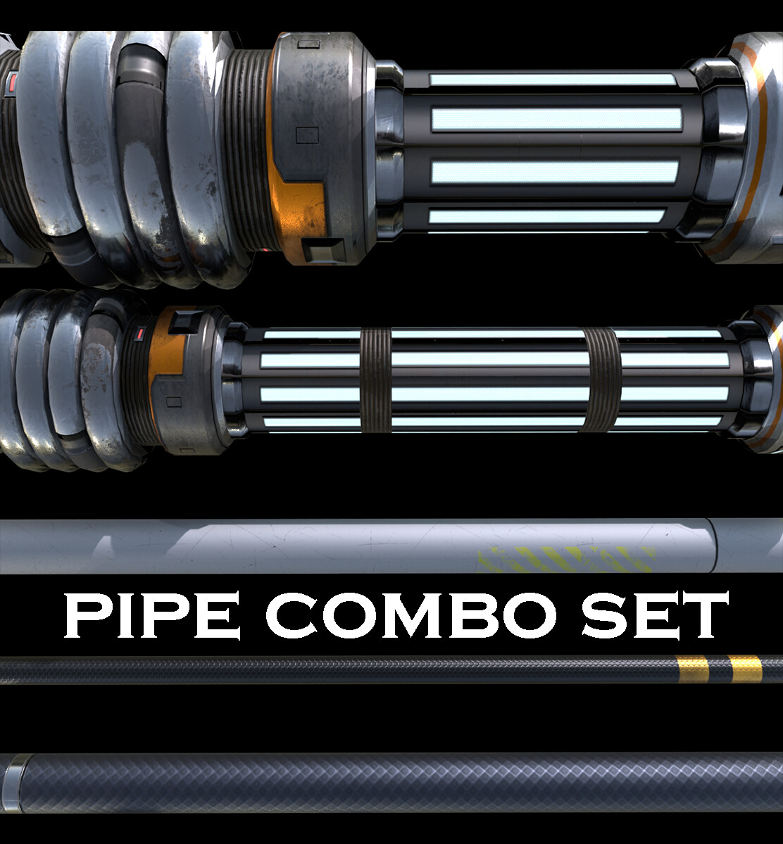 ArtStation - Pipe Combo Set