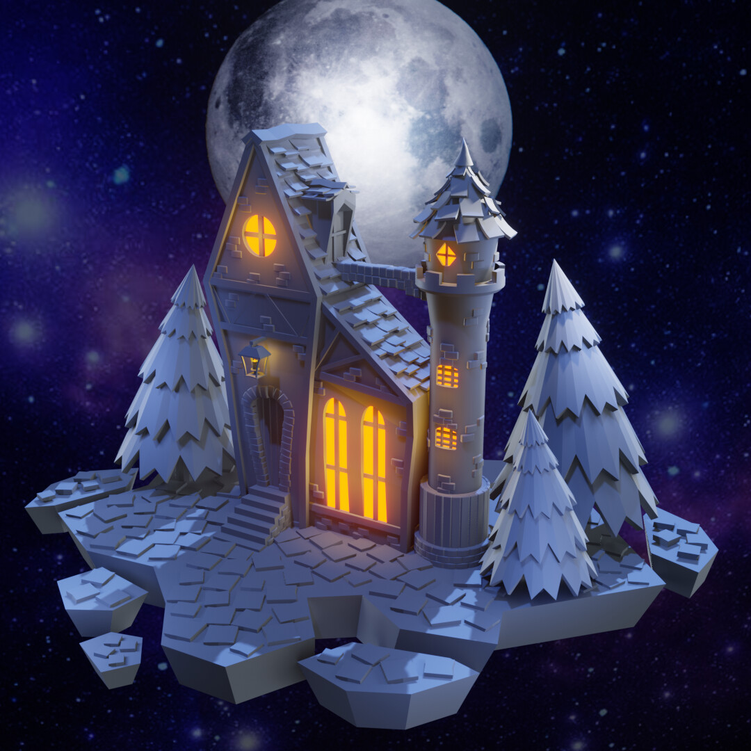 Bogdan Matsevich - Space castle