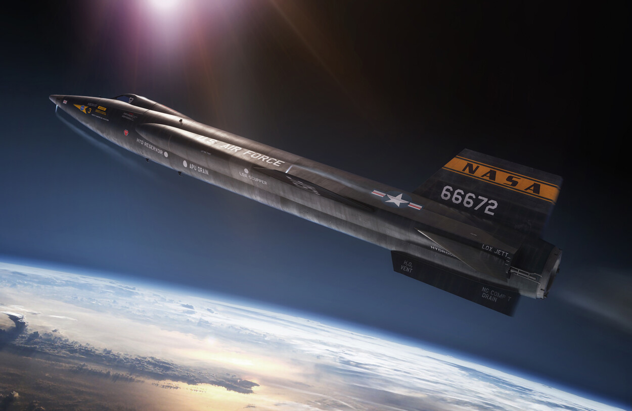 ArtStation - North American X-15 - X planes series