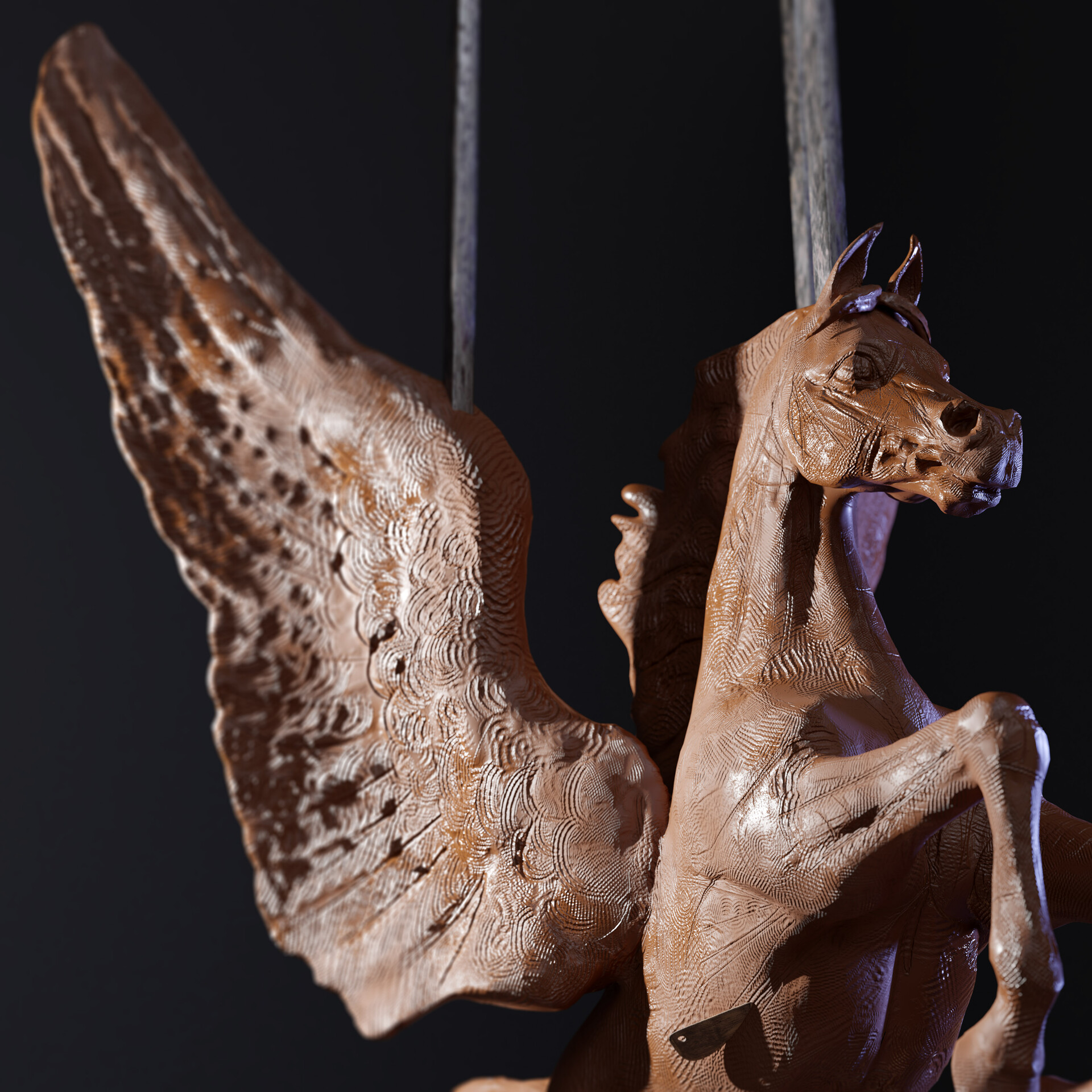 ArtStation - Clay shader with zbrush and blender3d