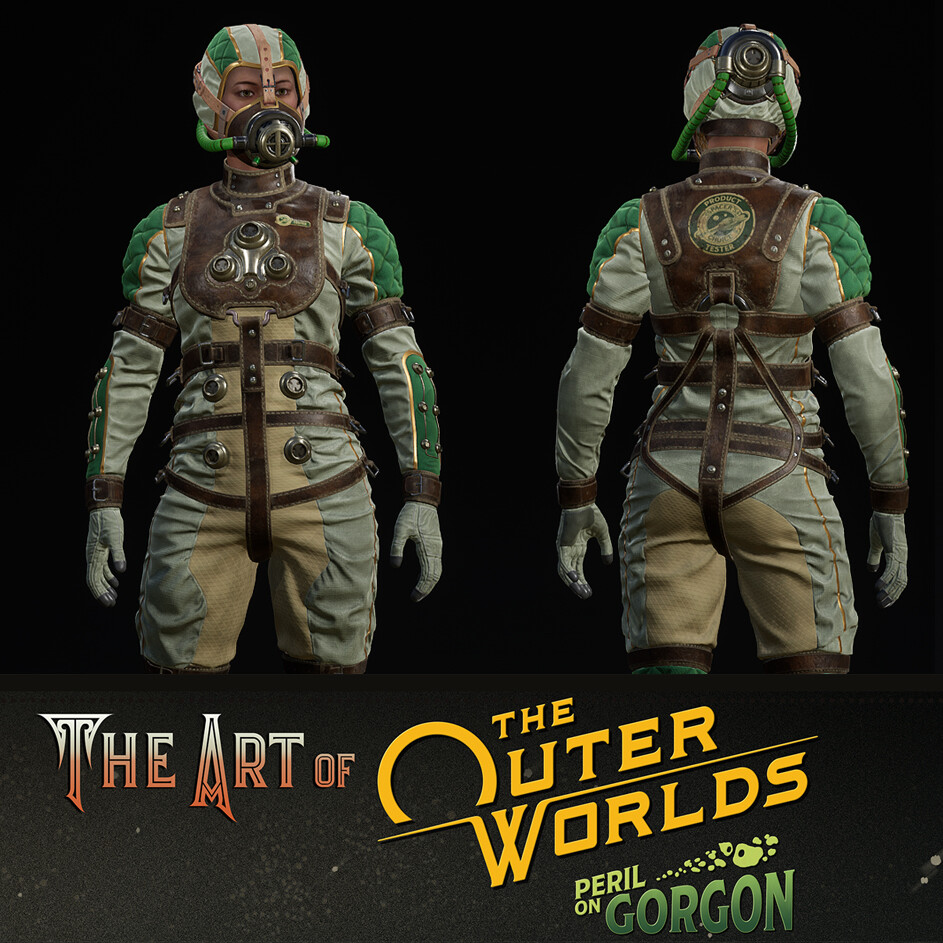 ArtStation - Perill on Gorgon - Adrena Suit