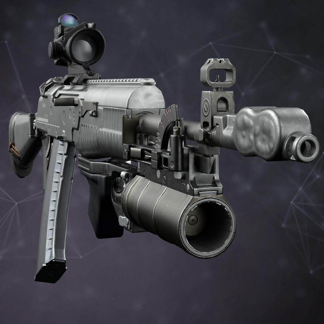 ArtStation - AN 94 Rifle - Game ready