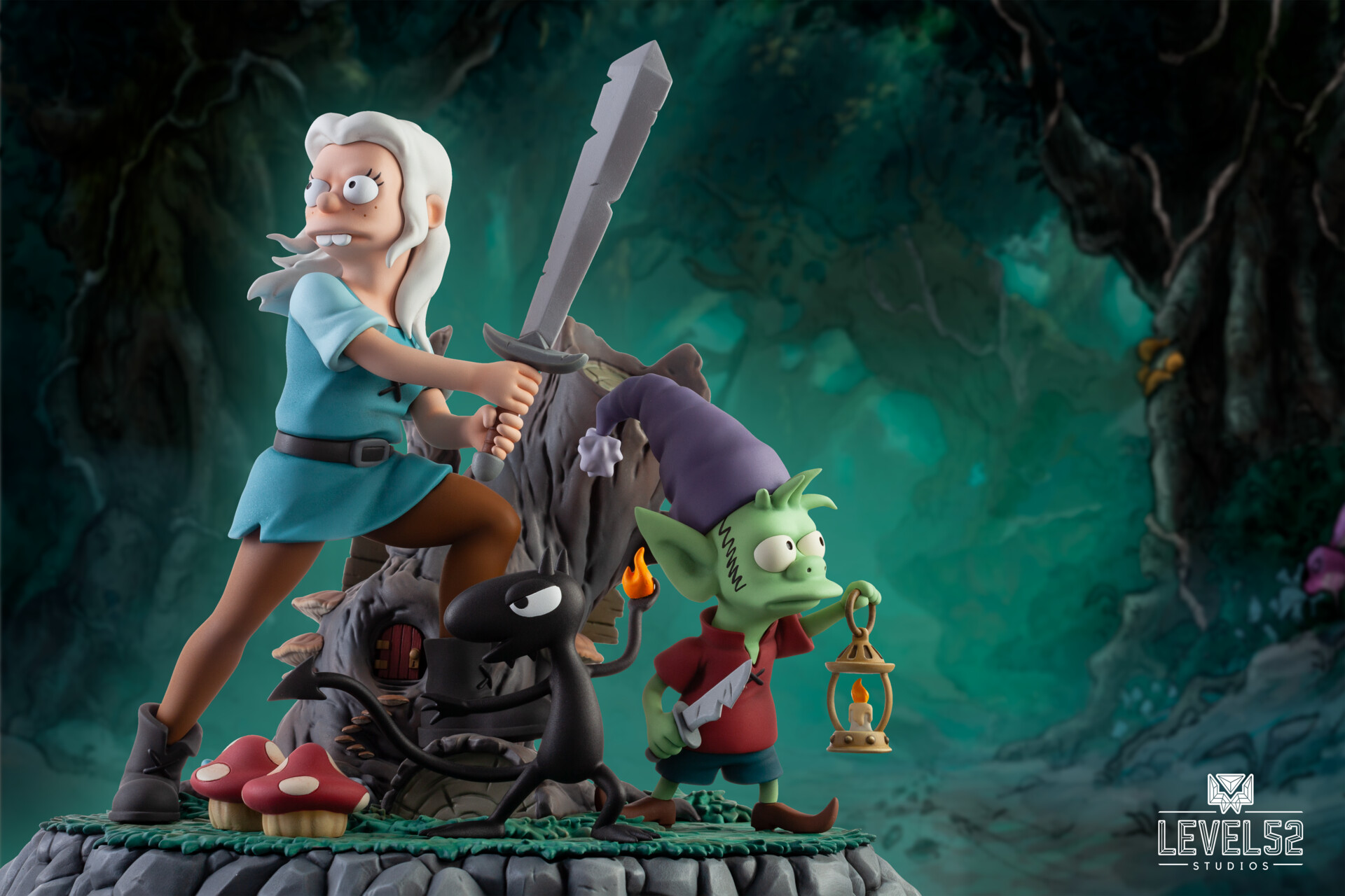 ArtStation - Disenchantment: The Princess, The Elf, And The Demon