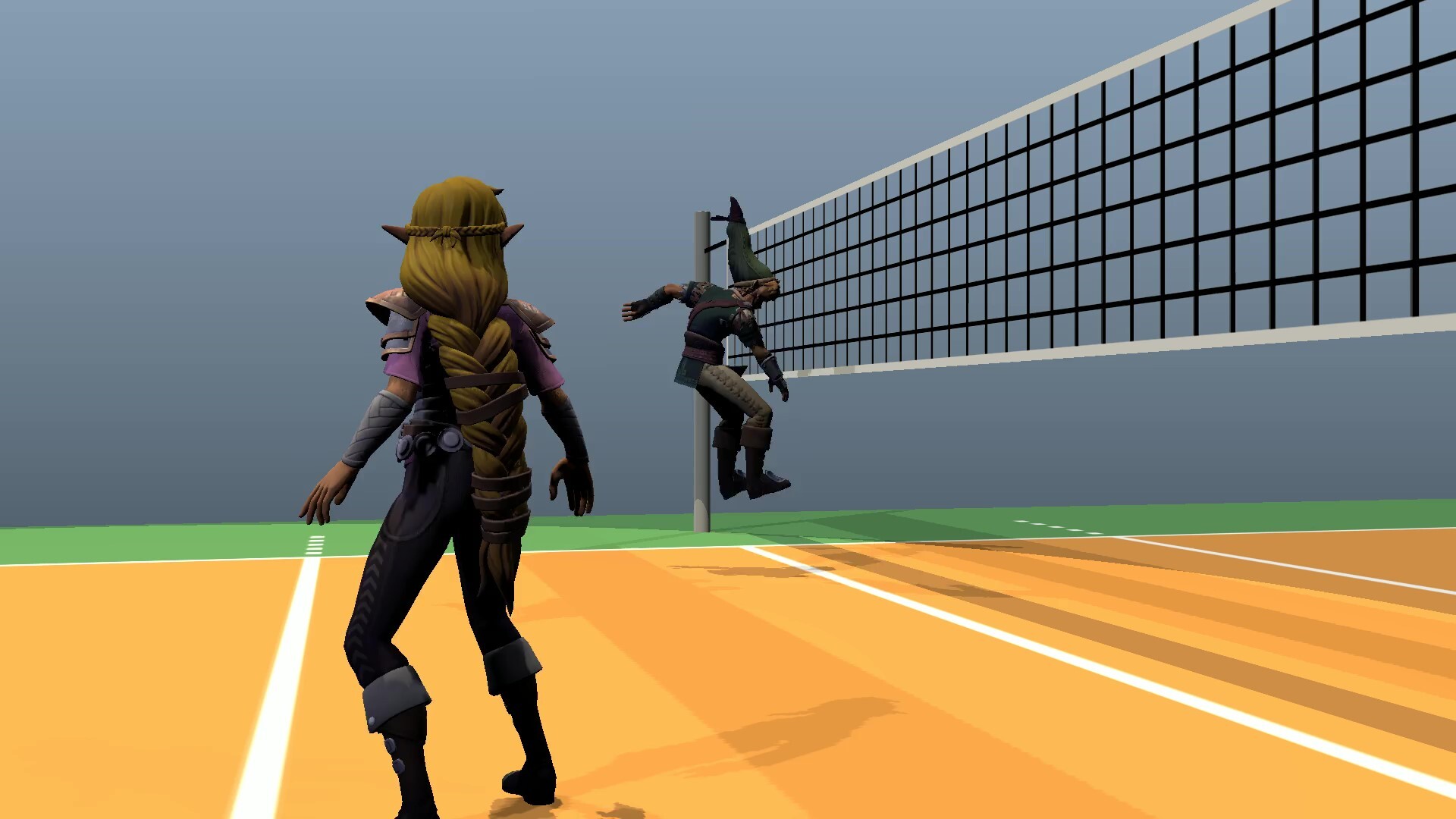 ArtStation - Volleyball spike