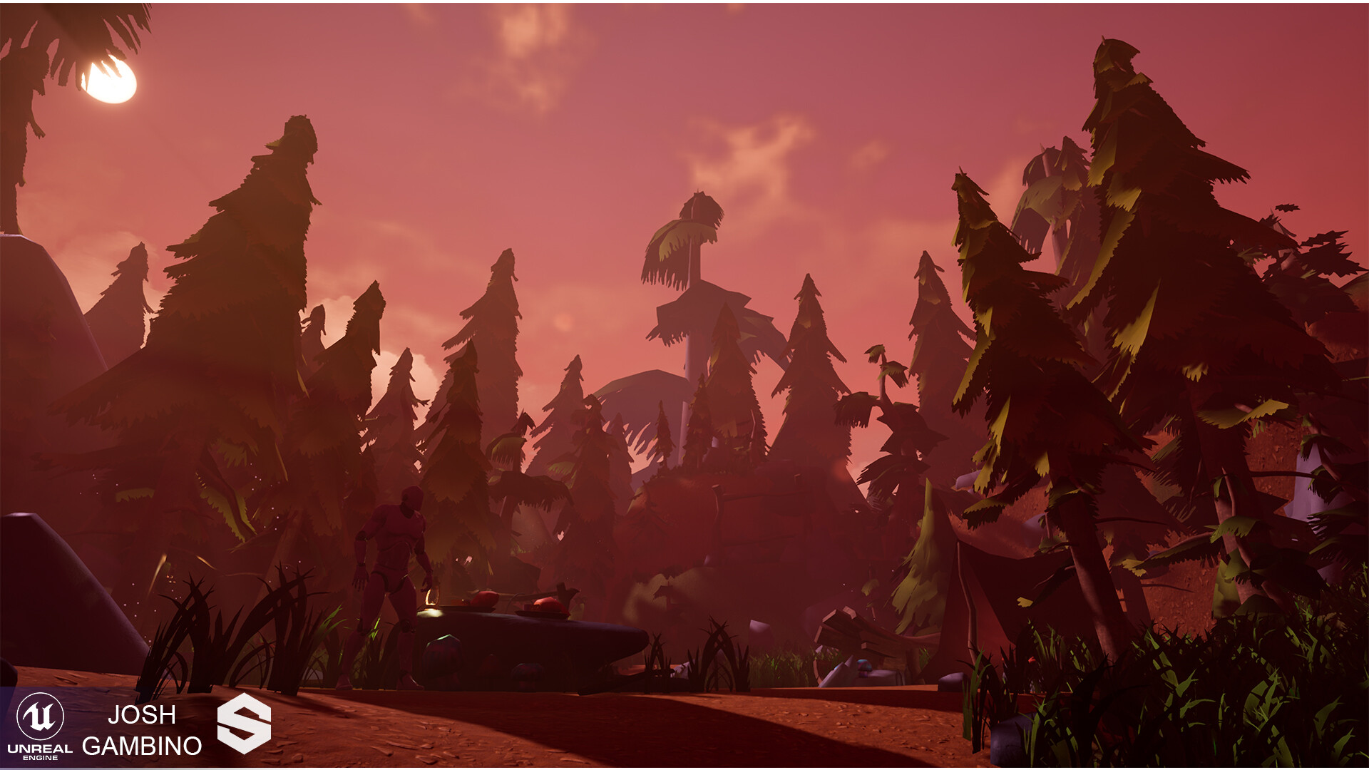 ArtStation - Stylized Camp Scene