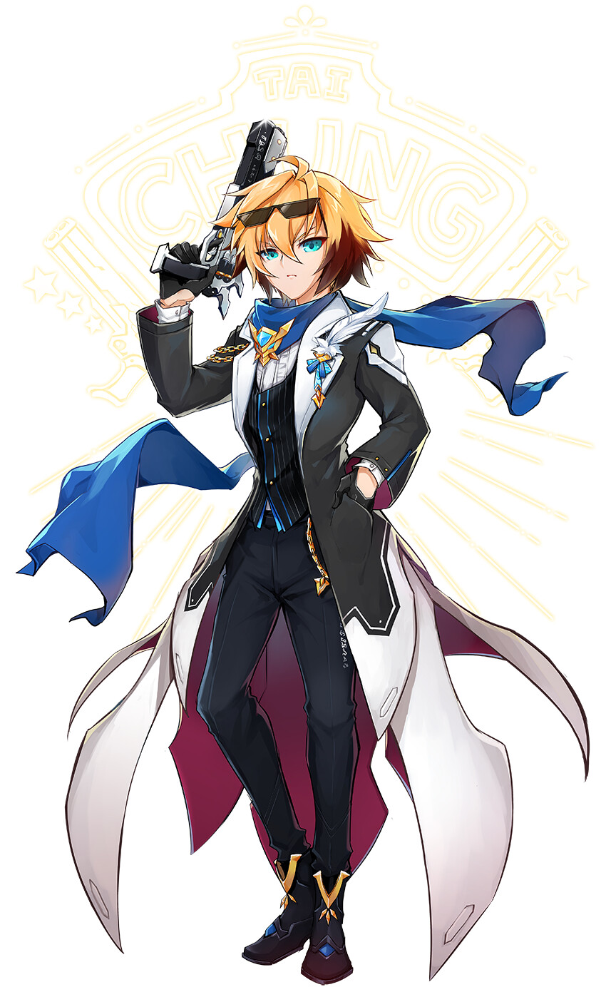 ArtStation - Elsword Taiwan city project-chung