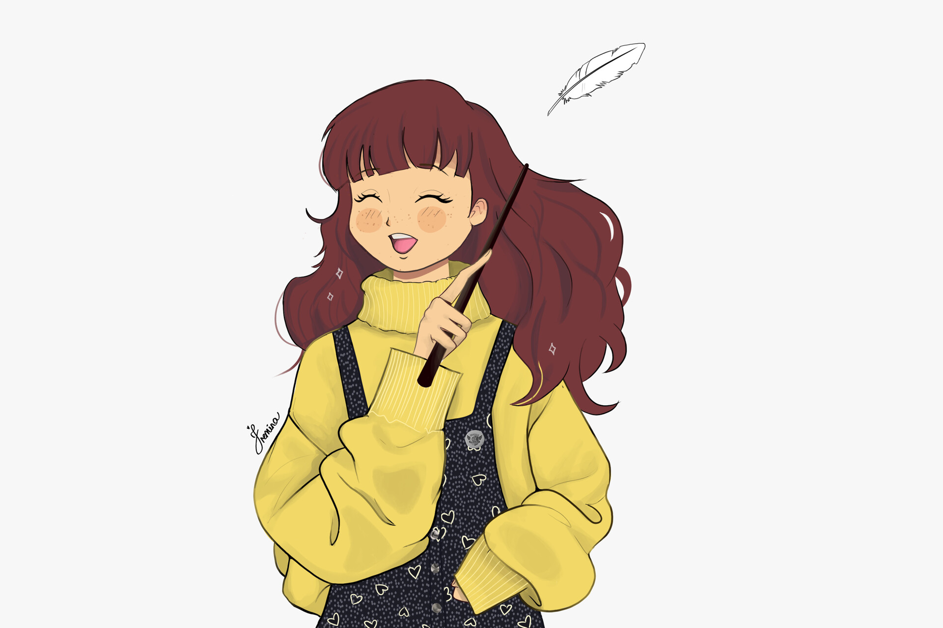 ArtStation - Anime Hermione