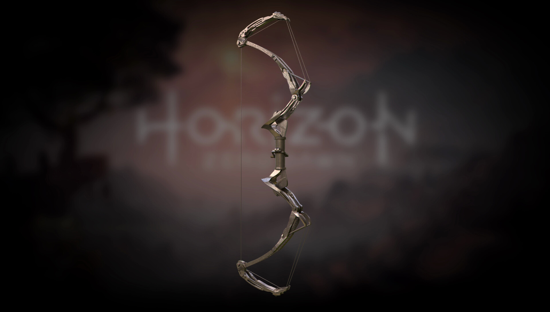 ArtStation - Shadow Sharpshot Bow, 3D Model Fanart