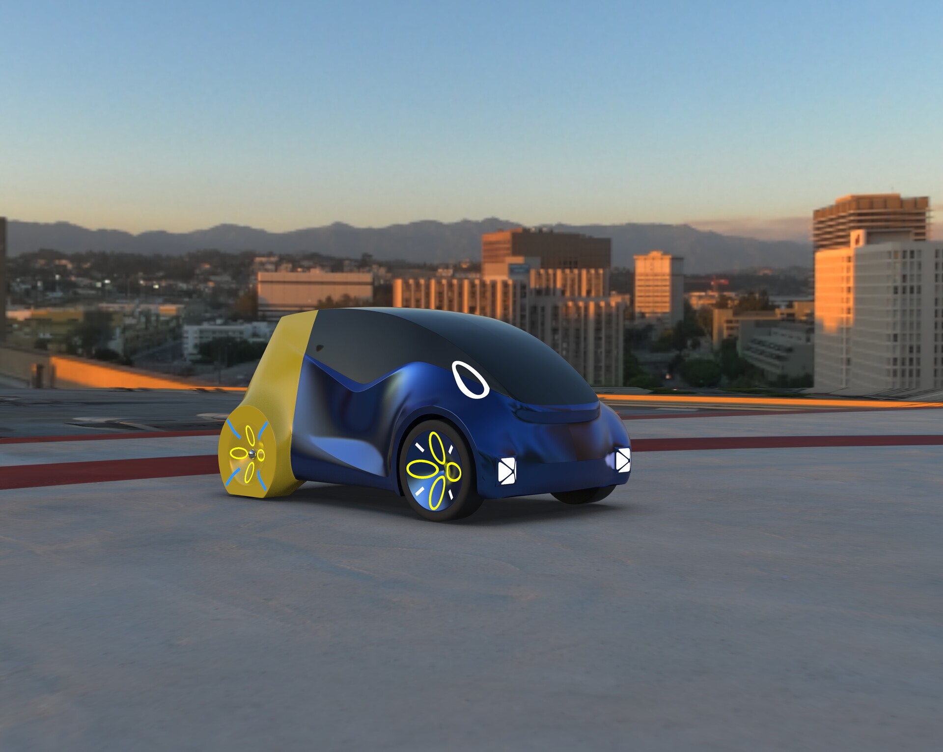 ArtStation - City car design