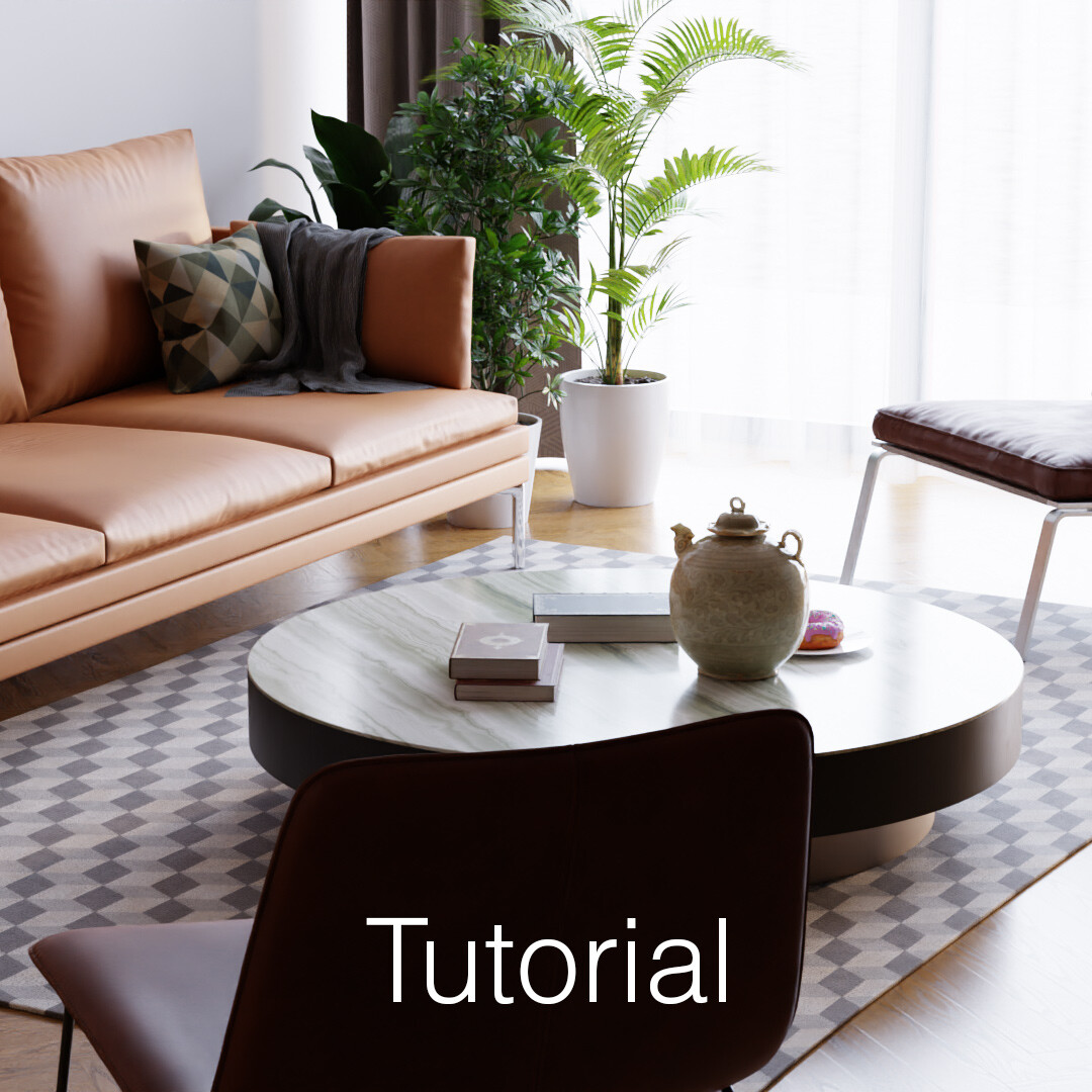 ArtStation - Tutorial: Making Interiors in Blender