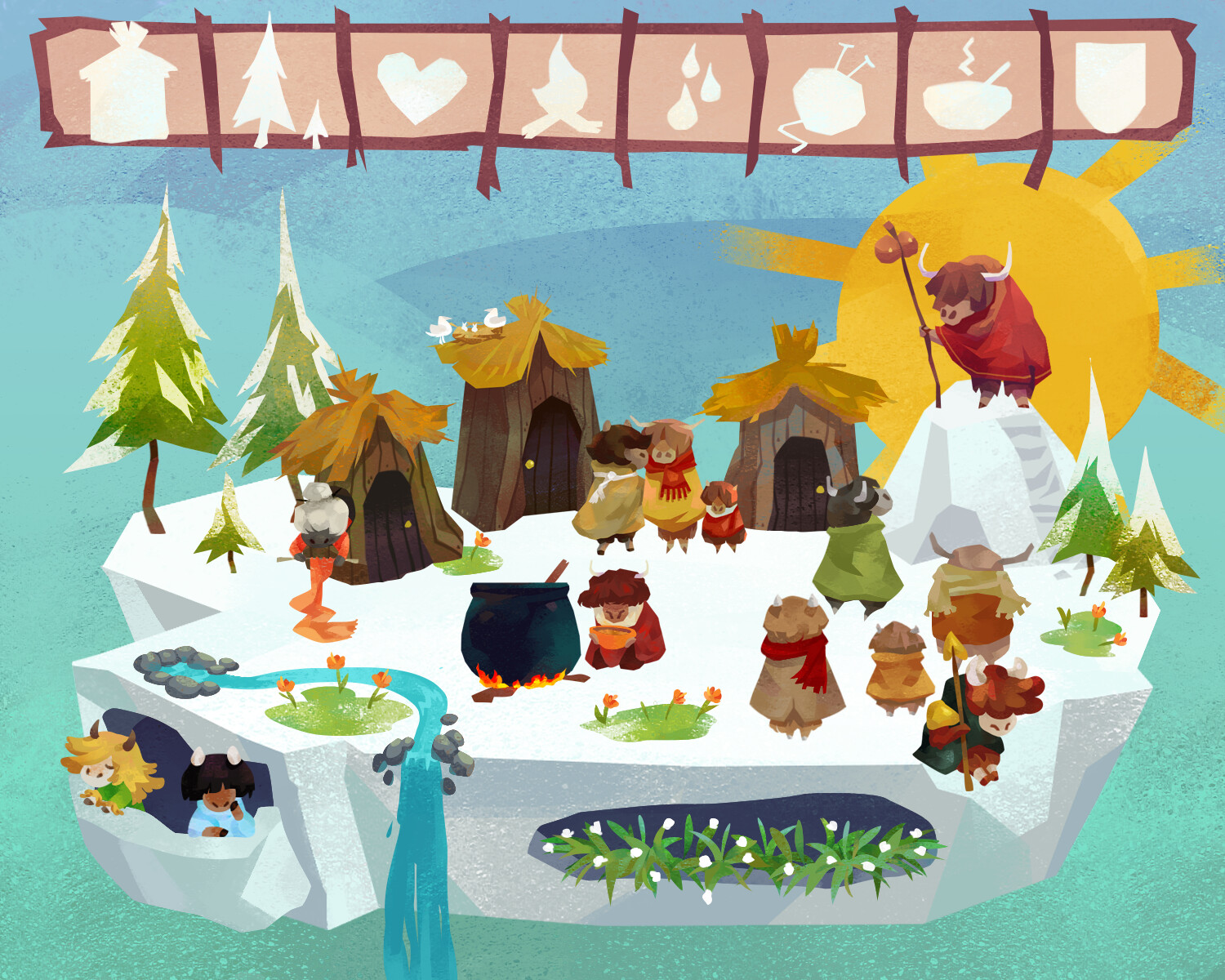 ArtStation - Art of Uphill - Game Concept