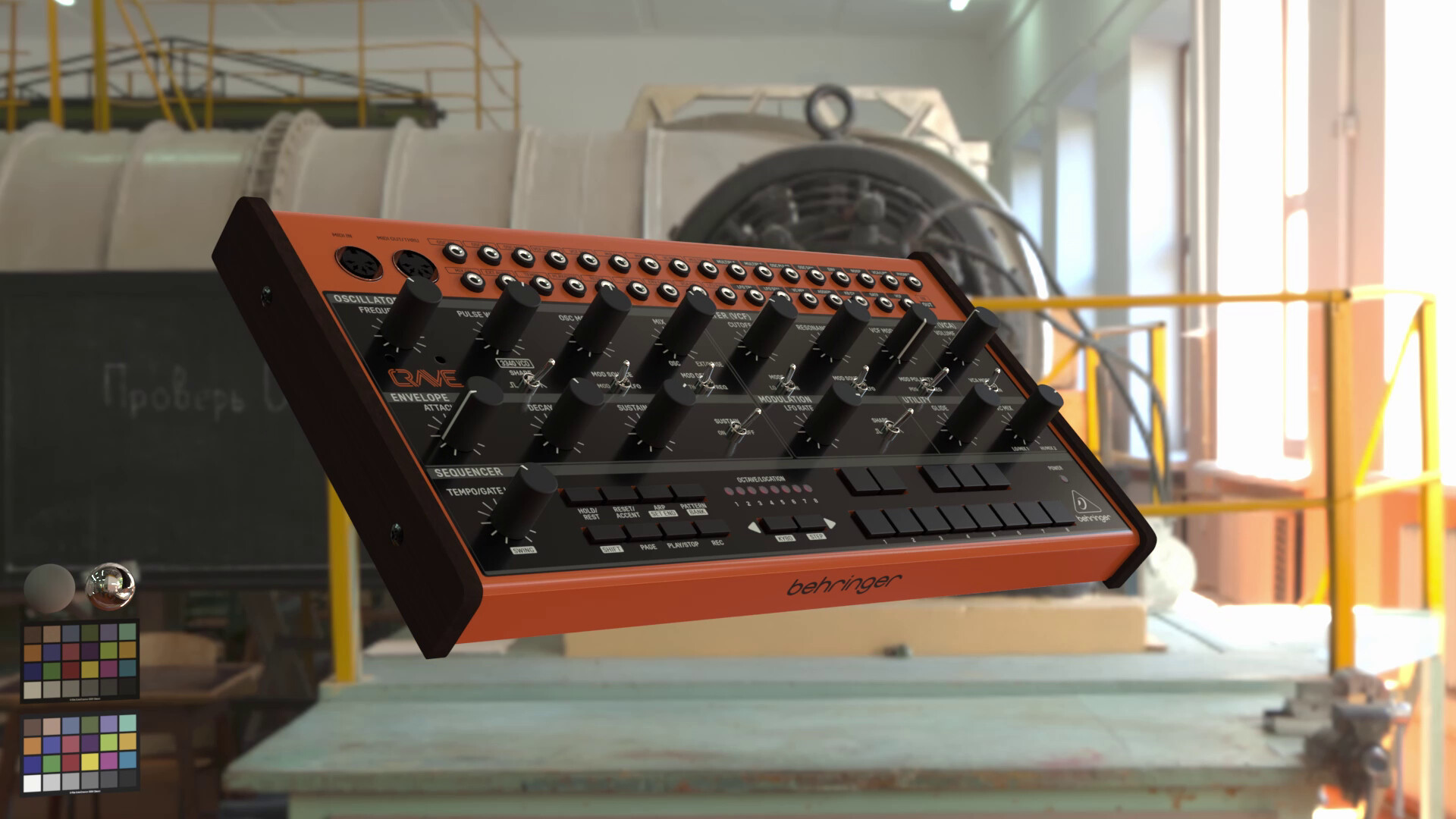 ArtStation - Behringer CRAVE Turntable & Retopology