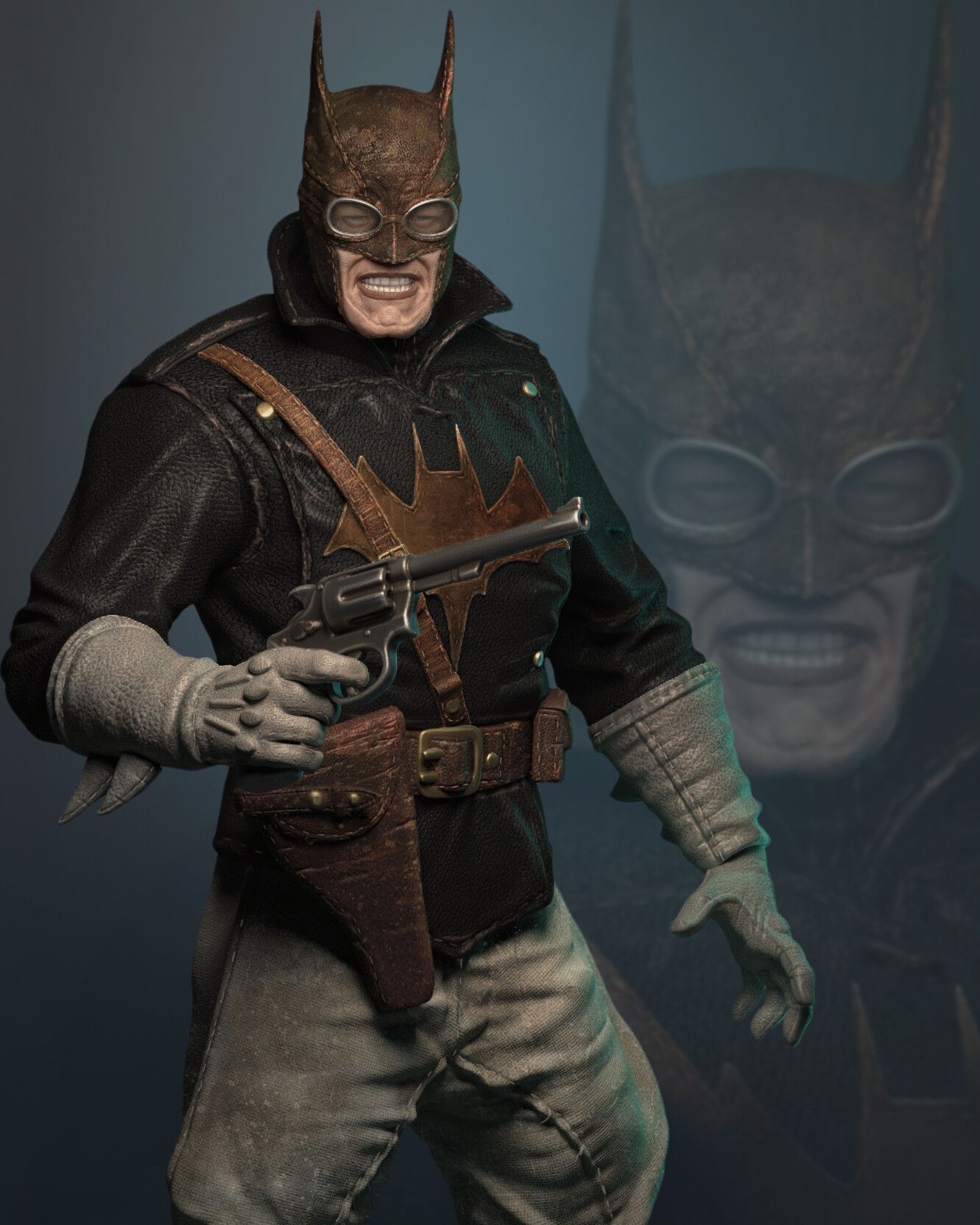 ArtStation - World war batman