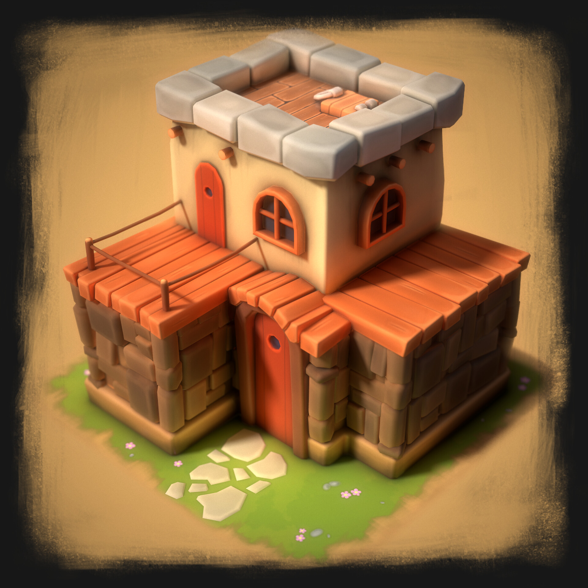 ArtStation - Tower House