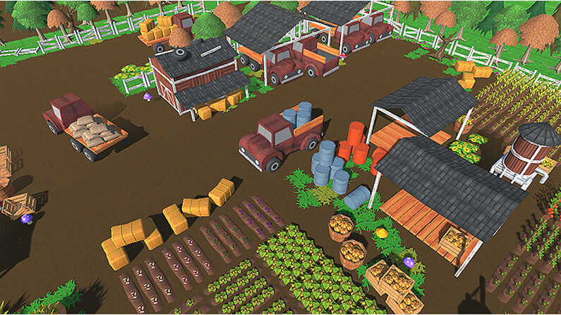 ArtStation - Low poly Environment a6