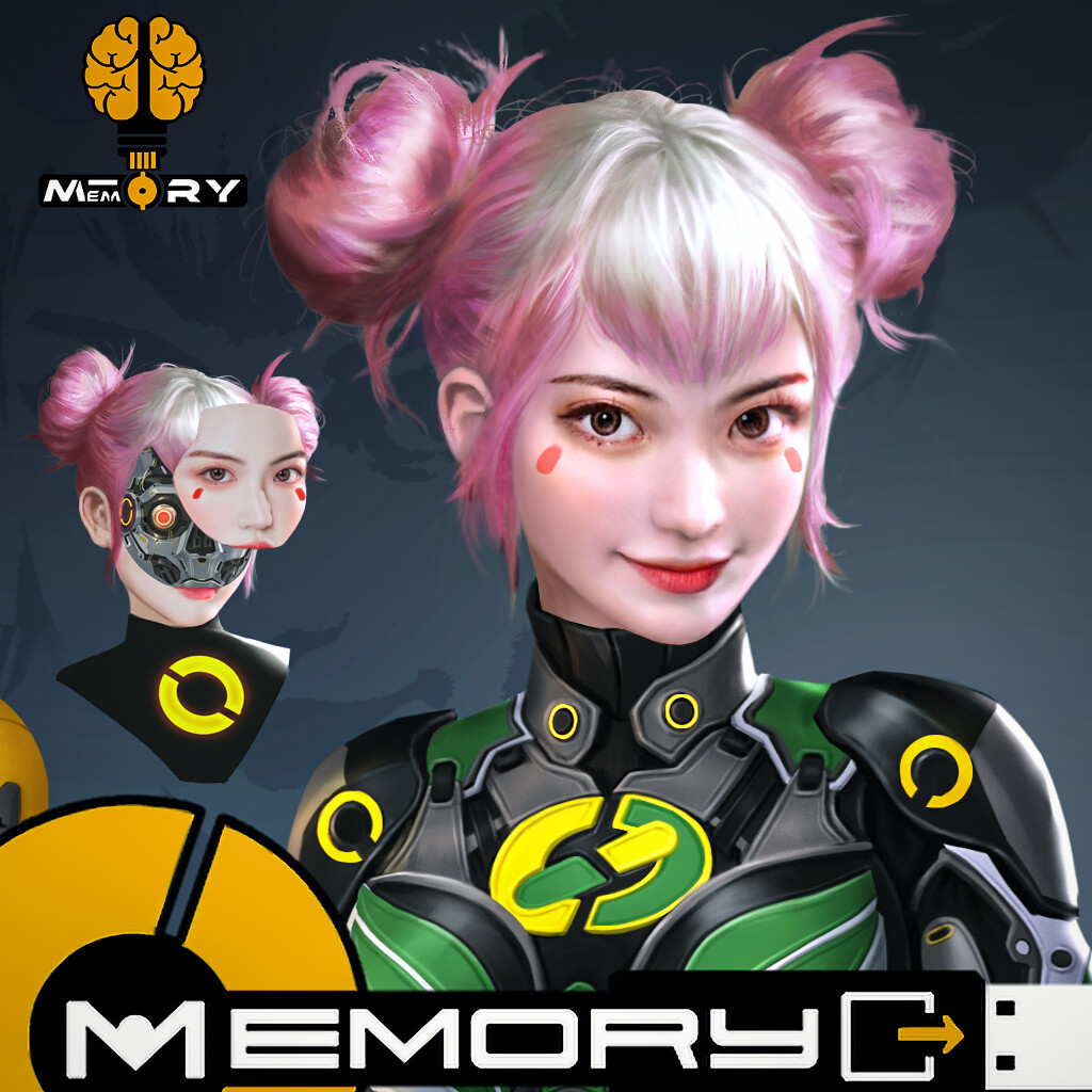 ArtStation - Memory_Character_ZERO_零