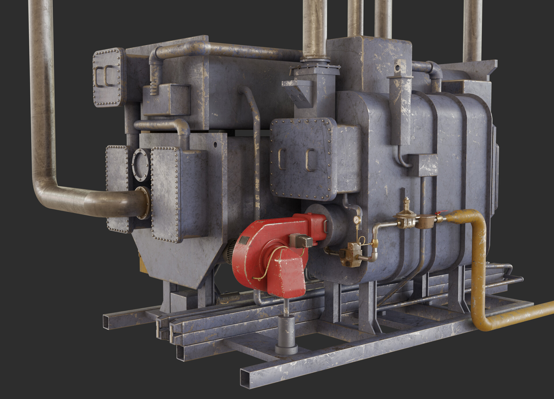 ArtStation - Absorption Chiller & Pressure Tank