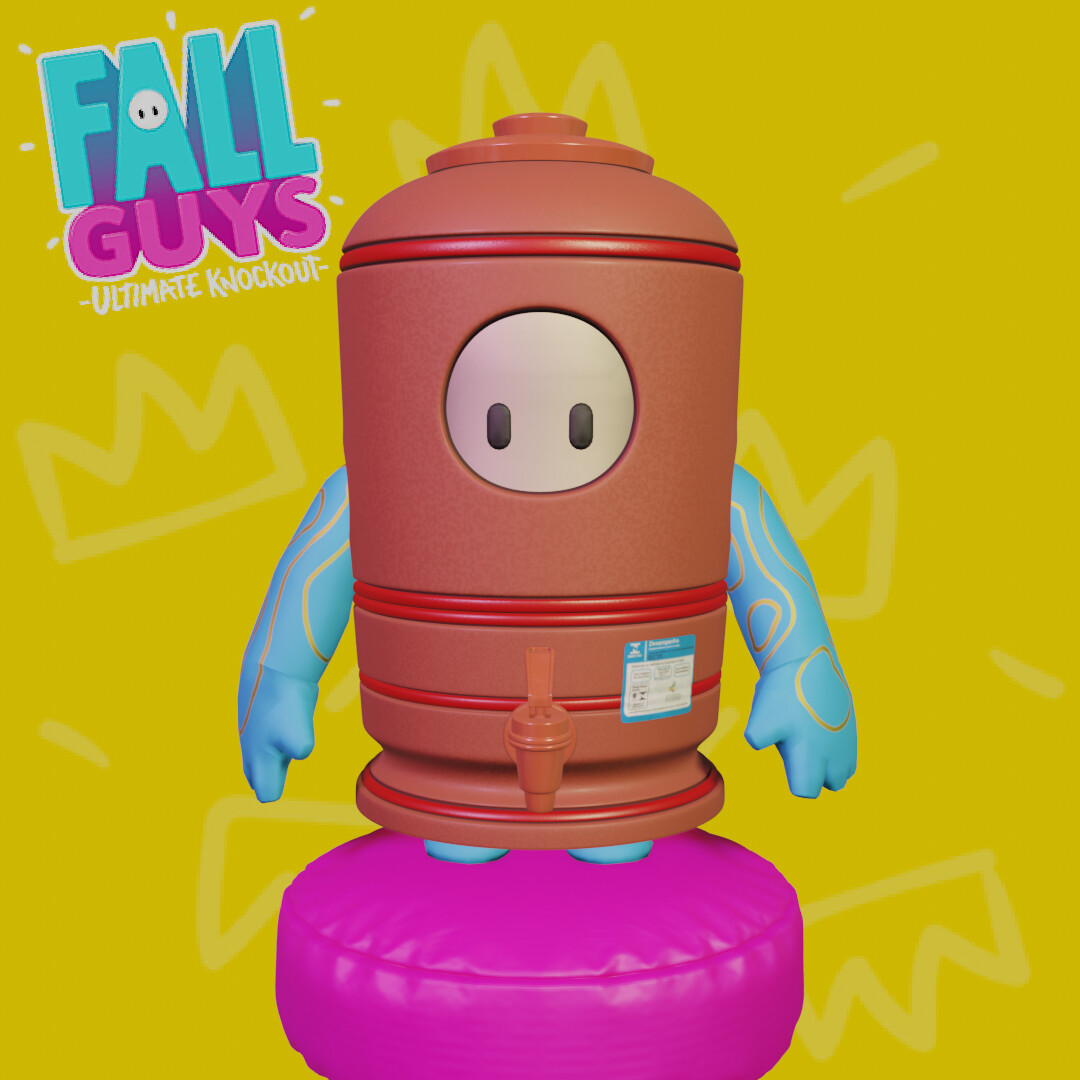 ArtStation - Brazillian Clay Water Filter Fall Guy