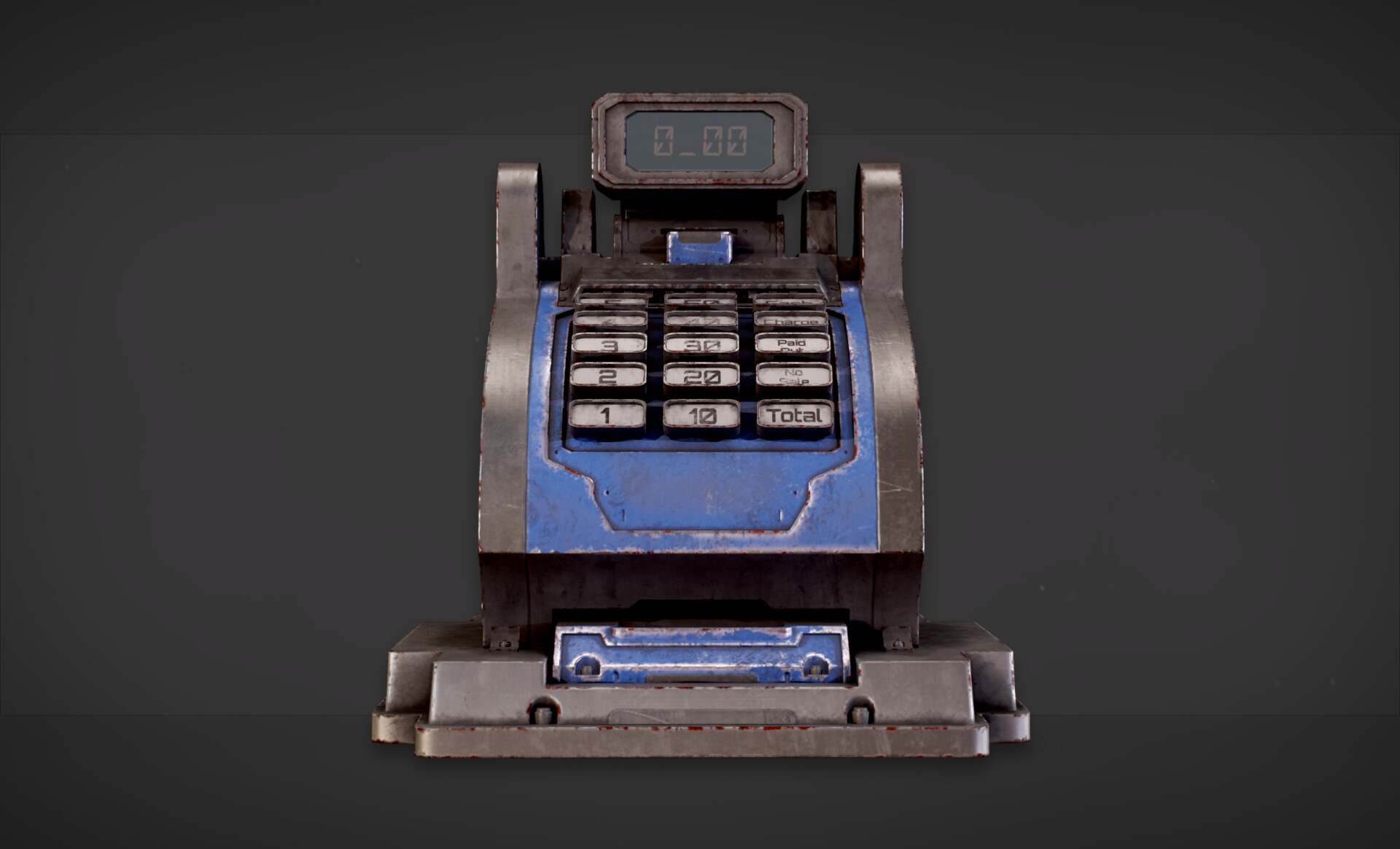 ArtStation - Gears of War Cash Register Prop