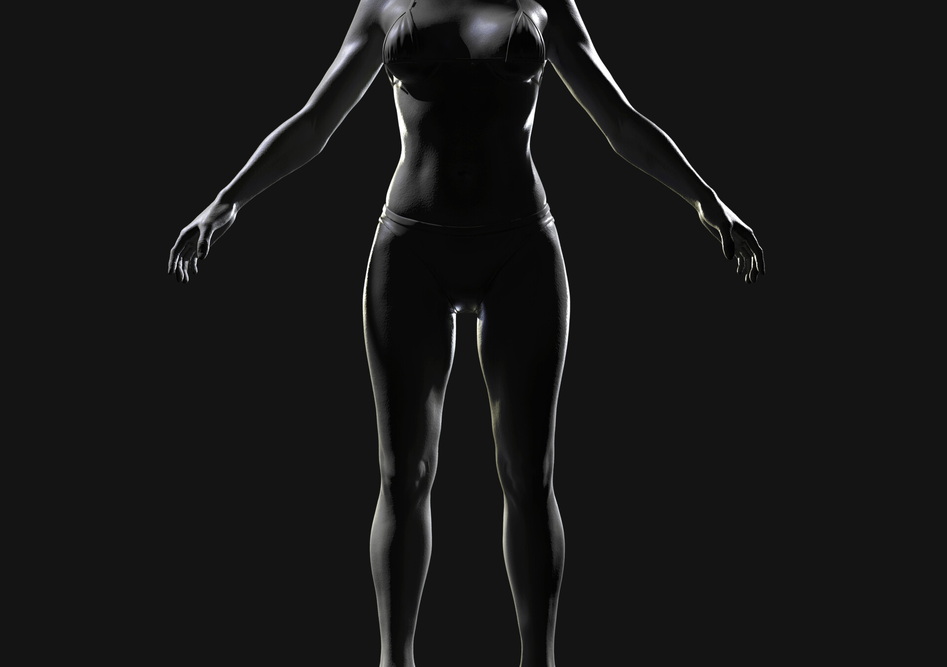 ArtStation - Female anatomy practice