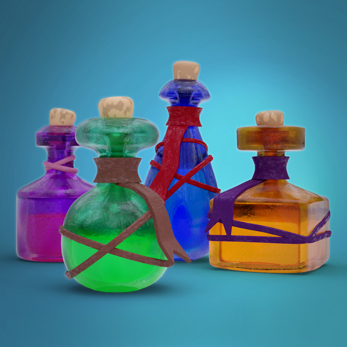 ArtStation - Magic Potions