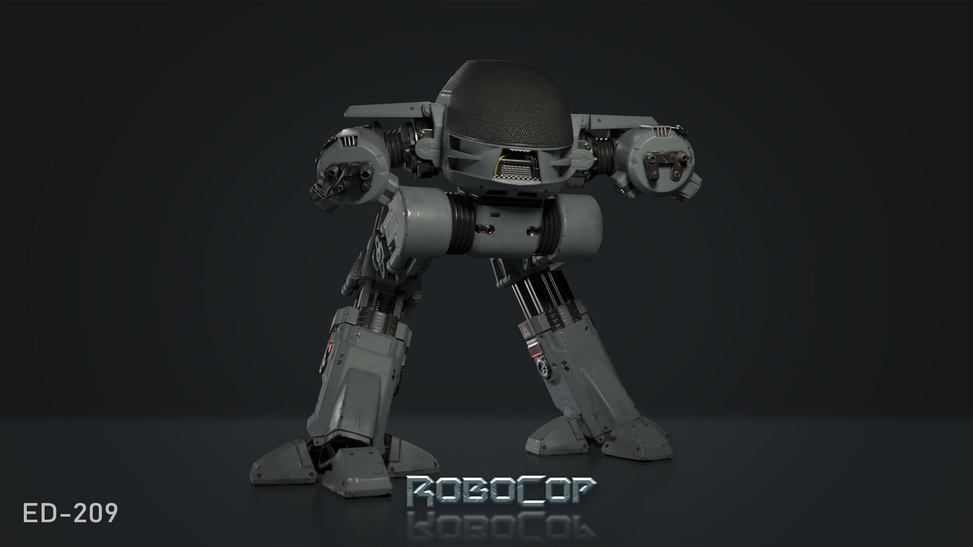 ArtStation - Robot ED 209