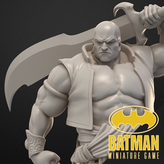 ArtStation - Batman : The Miniature Game - Ubu