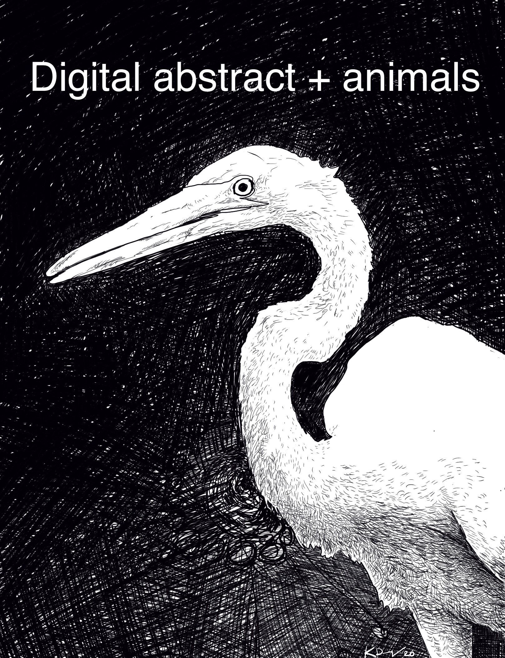 ArtStation - Digital abstract + animals