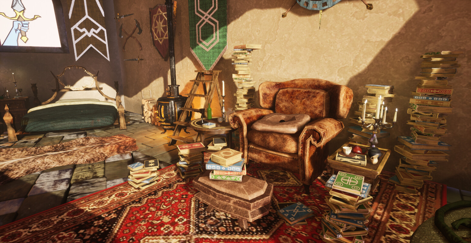 Oliver Price - The Cherch - Home of an old wizard.