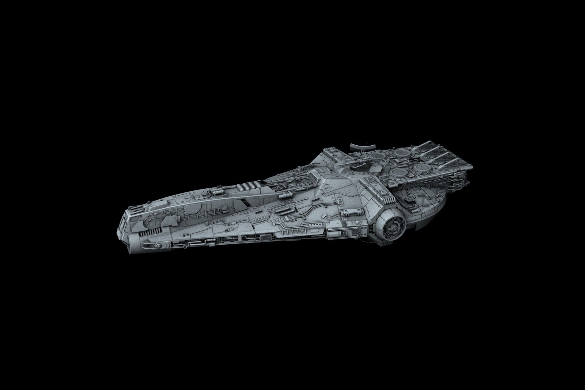 ArtStation - YT-1860 class - freighter