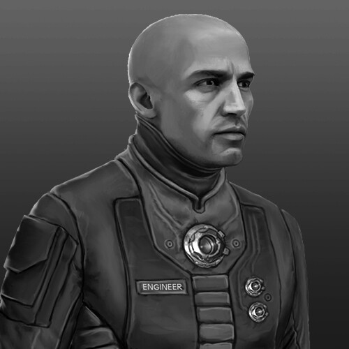 ArtStation - engineer base suit
