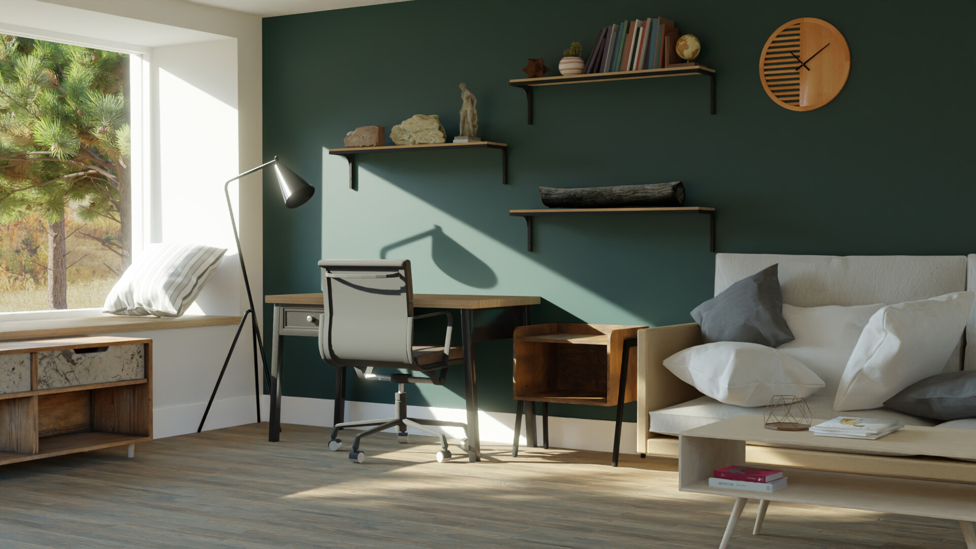 ArtStation - Shelf Render