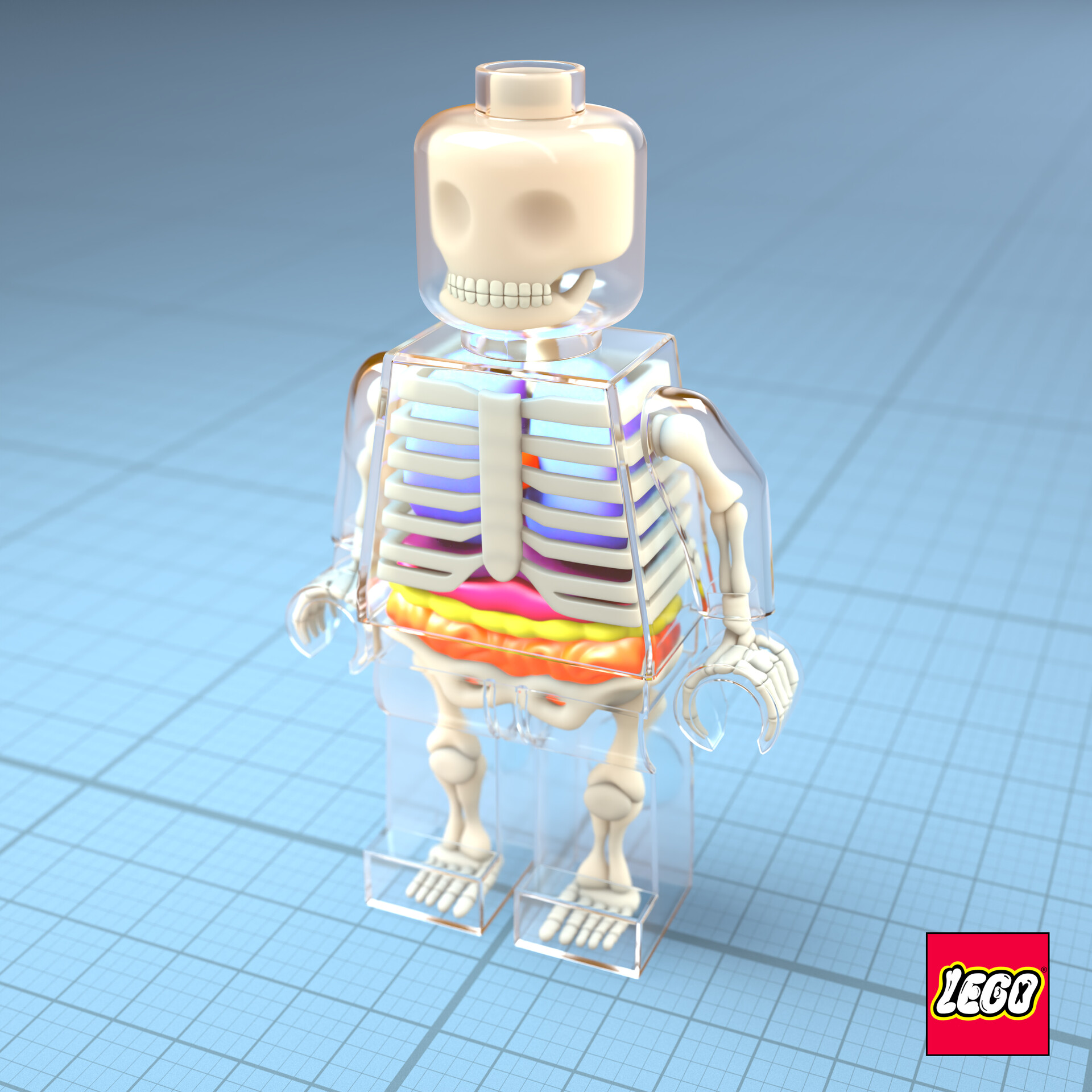 ArtStation - Lego X-Ray