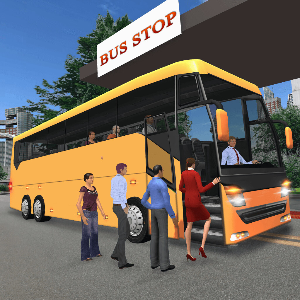 ArtStation - Auto Bus Driving 2019 - City Coach Simulator - Futuristic ...