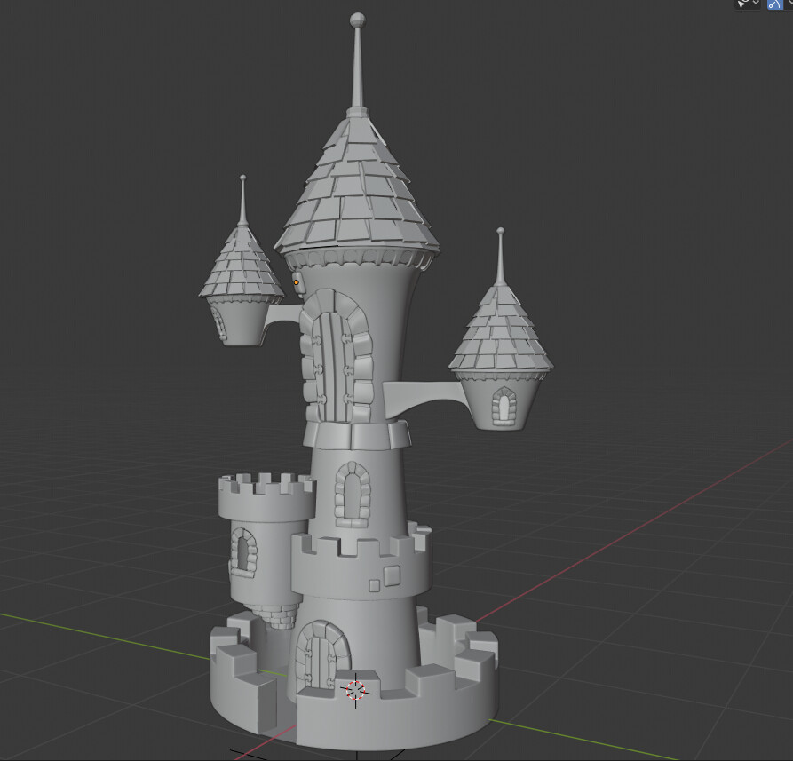 ArtStation - Tower 3D model