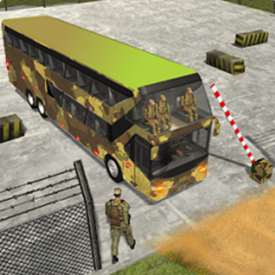 ArtStation - US Army Bus Driving - Military Transporter Squad ...