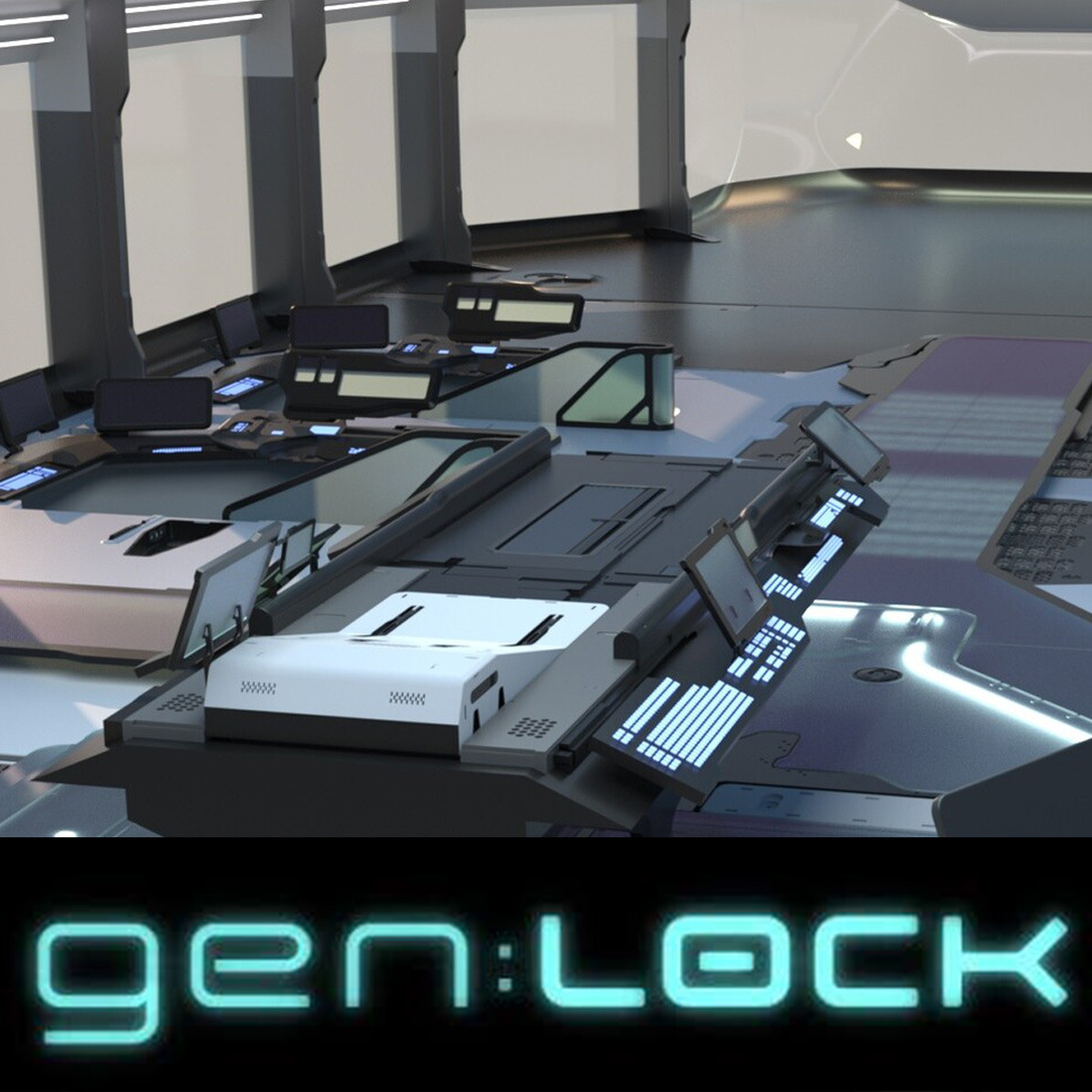 ArtStation - gen:lock interiors - Rooster Teeth