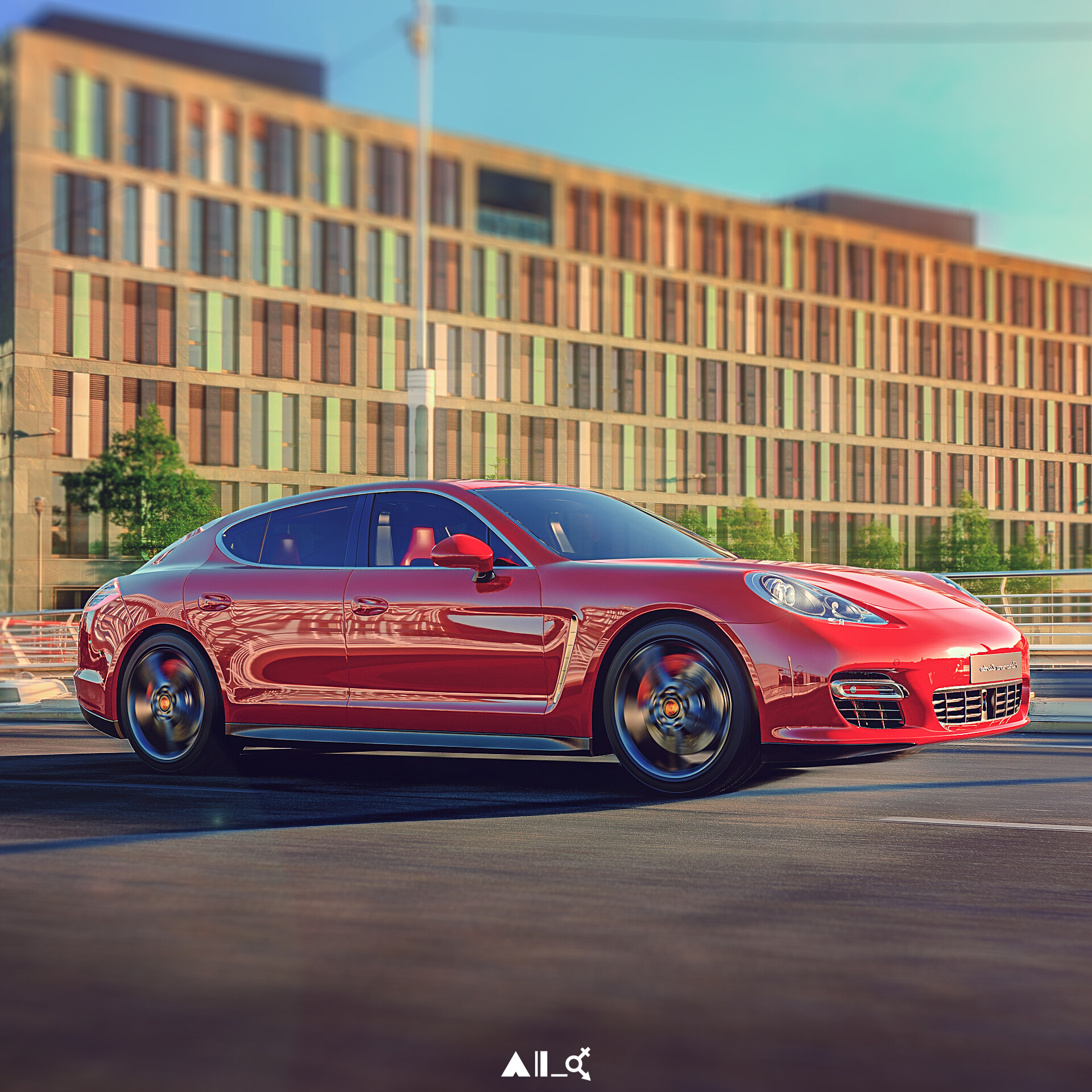 ArtStation - Porsche 911 Panamera