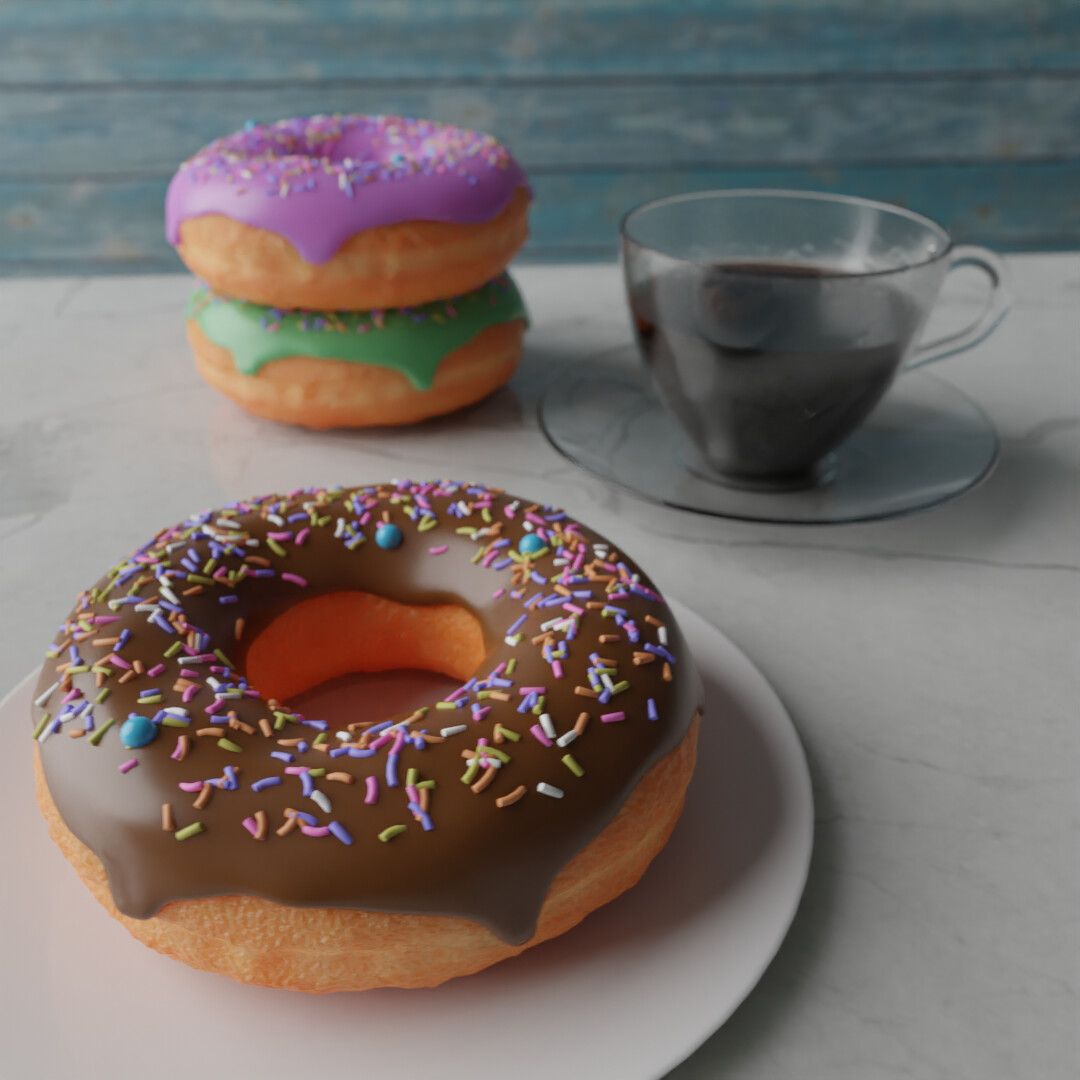 ArtStation - Donuts