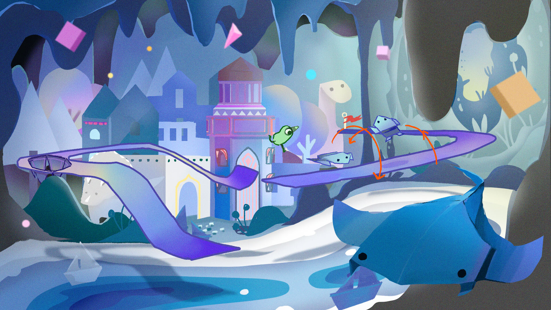 ArtStation - "fun run" set design