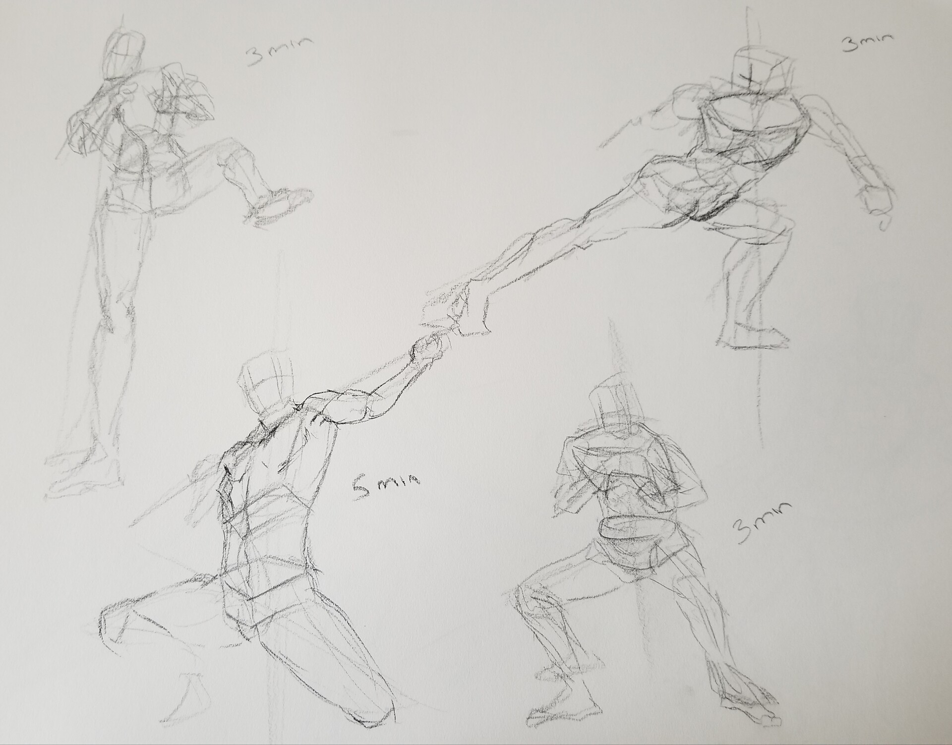 ArtStation - Gesture drawings