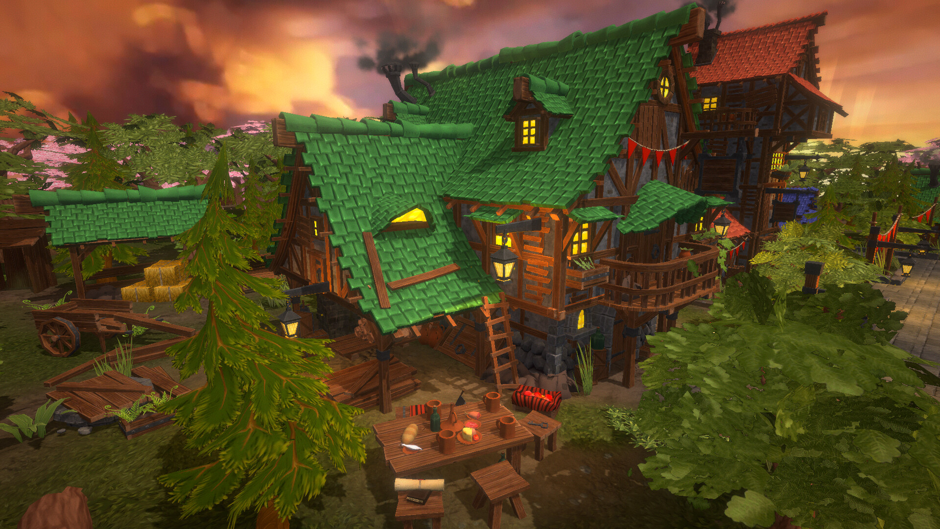 ArtStation - Stylized Fantasy City Kit