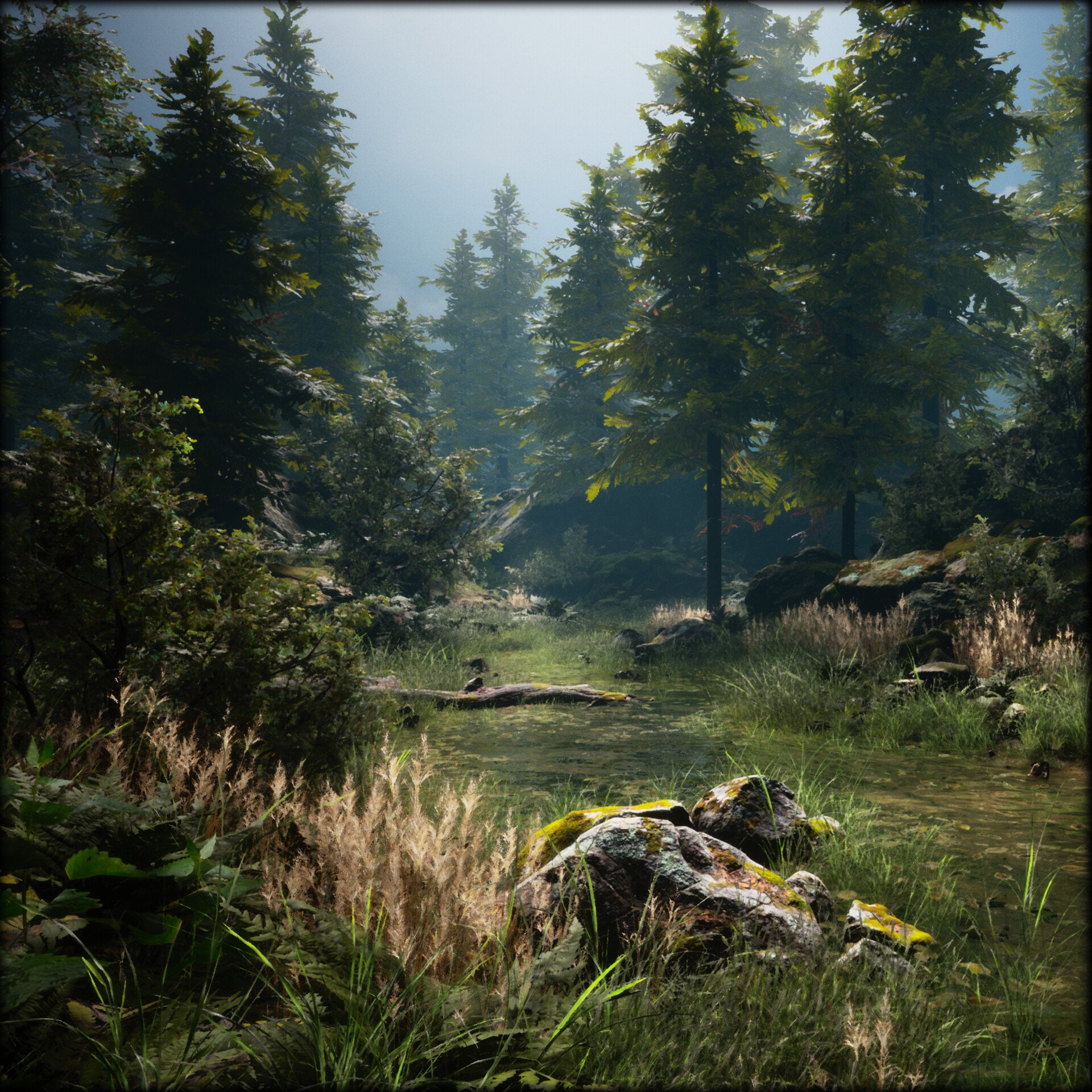 ArtStation - Forest Stream