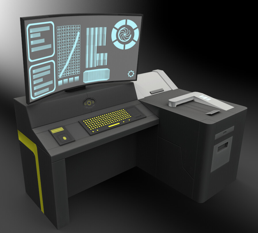 ArtStation - Stylised Terminal