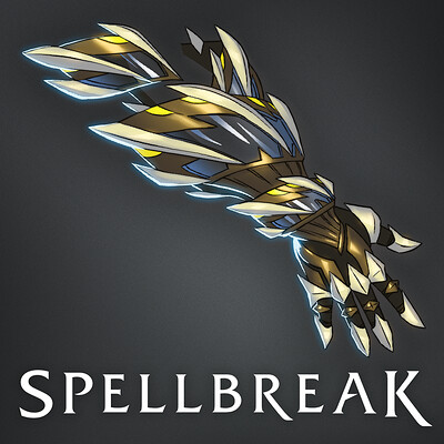 Shawn Witt - Spellbreak Lightning Gauntlet Concepts and Model