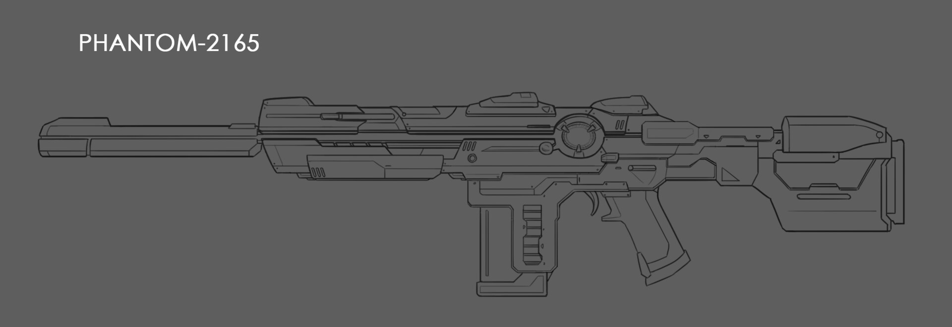 ArtStation - WIP - Futuristic Weapon Concepts