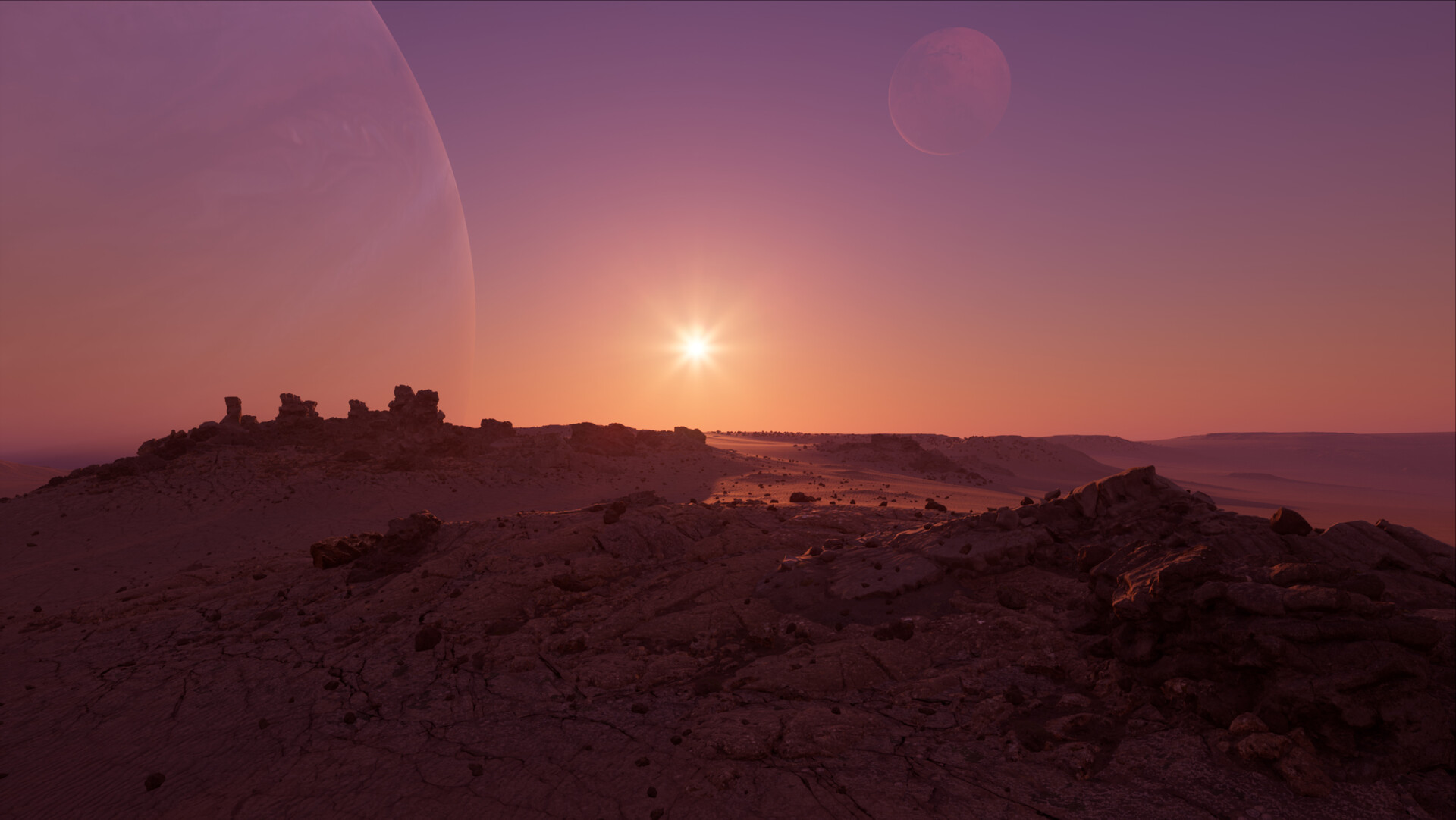 ArtStation - Unreal Engine 4 Planet Environment