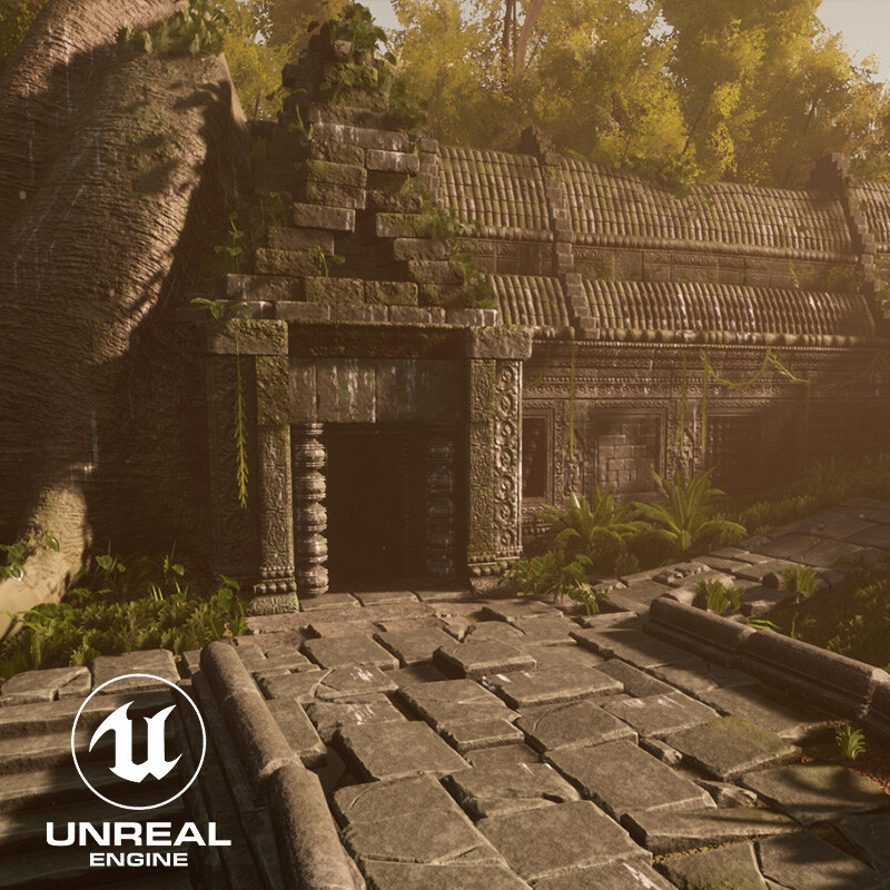 ArtStation - Old temple - 3D Environment